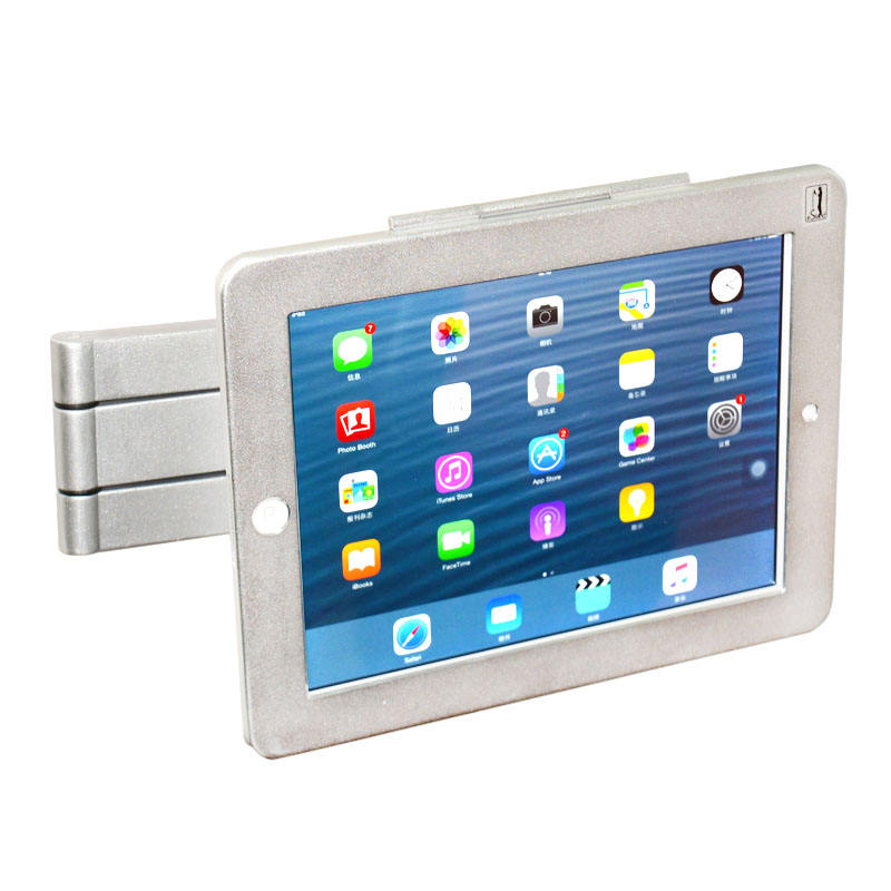 Aluminum Long Arm Retractable Security Wall Mounted Tablet Stand ...