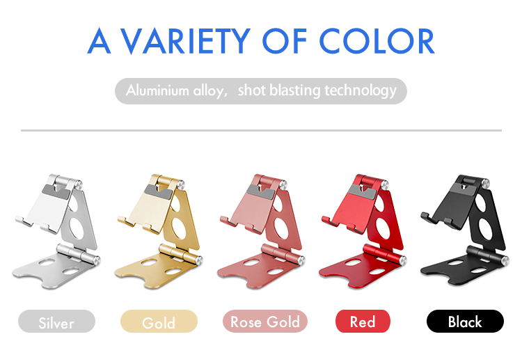 Dual Folding Aluminum Cell Phone Stand - SplendidGrow