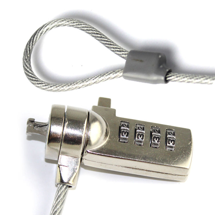 Universal Steel Anti-theft Security Combination Laptop Cable Lock ...